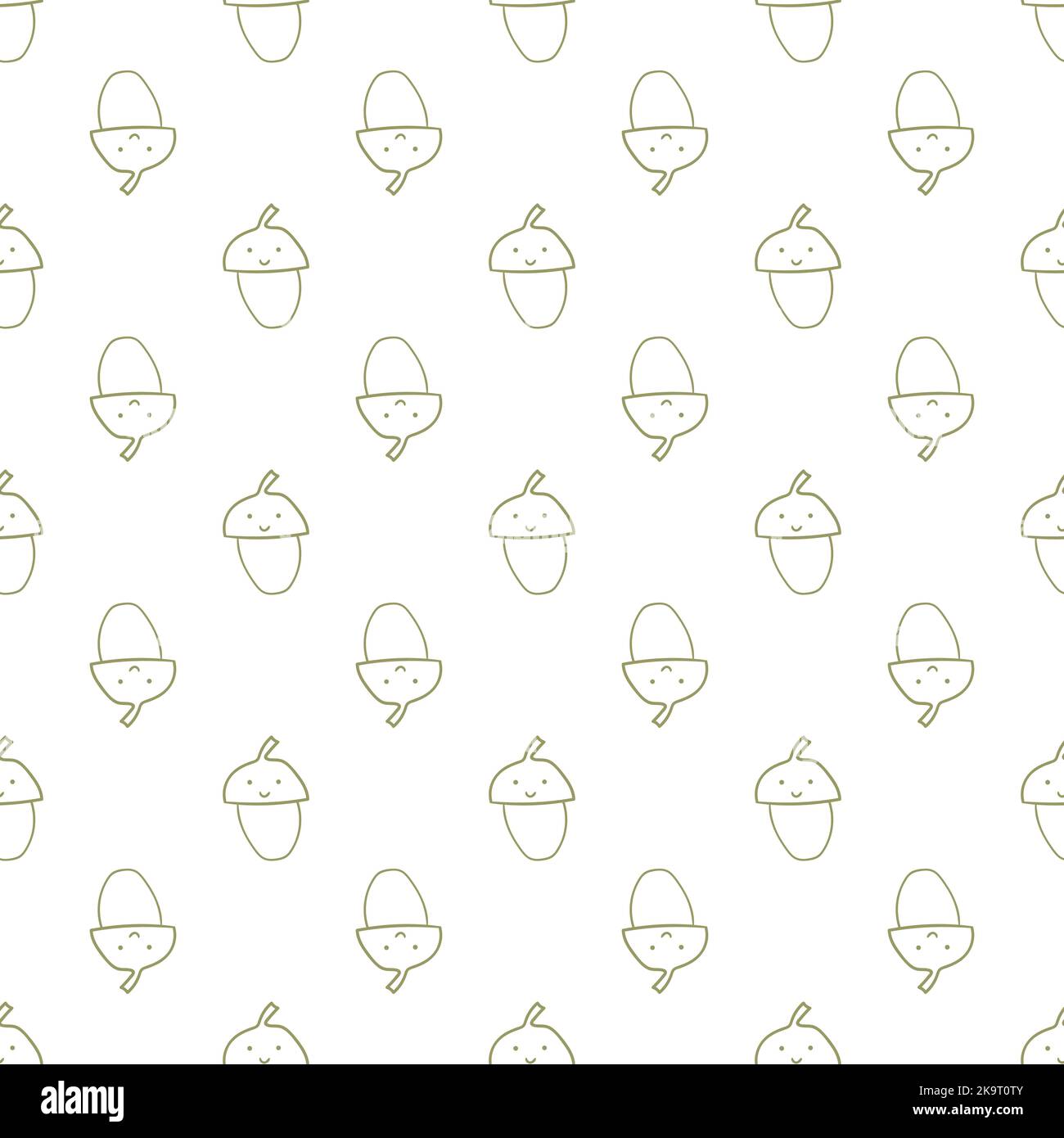 Vector seamless pattern in modern minimalist style. Can be used for web ...