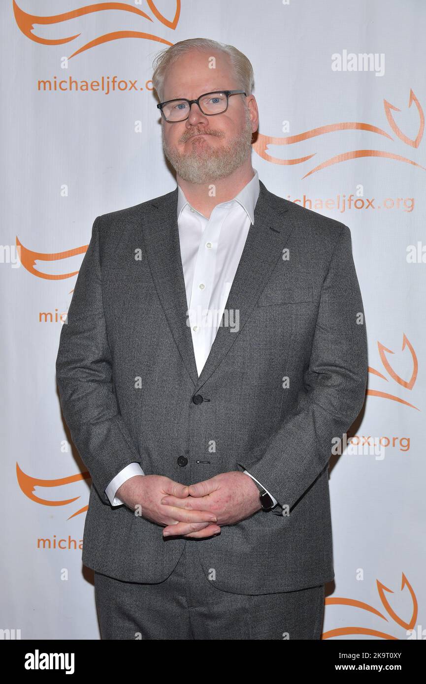 Jim Gaffigan attends the Michael J. Fox Foundation for Parkinson's ...
