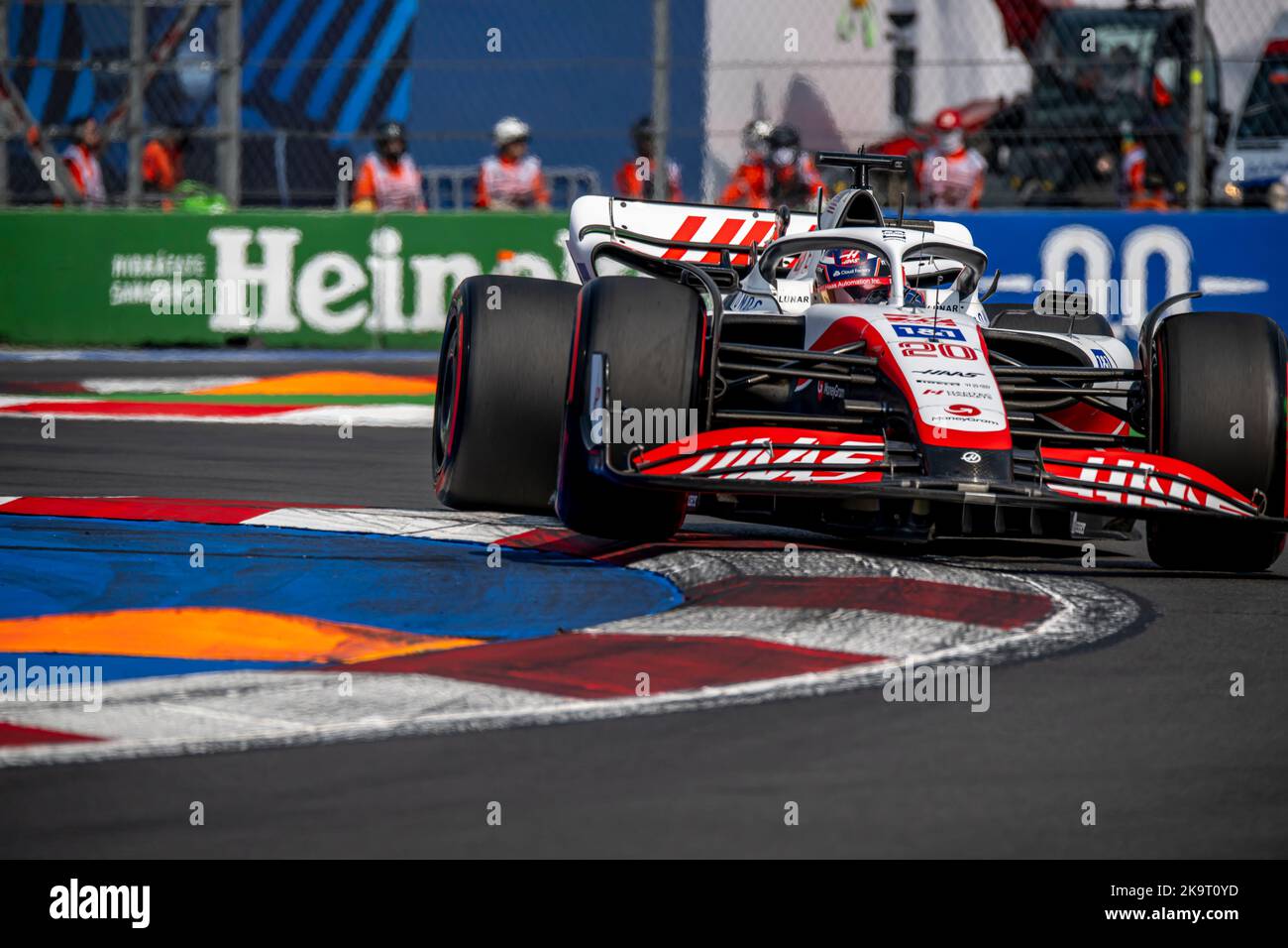 Mexico City, Mexico, 30th Oct 2022, Kevin Magnussen, from Denmark ...