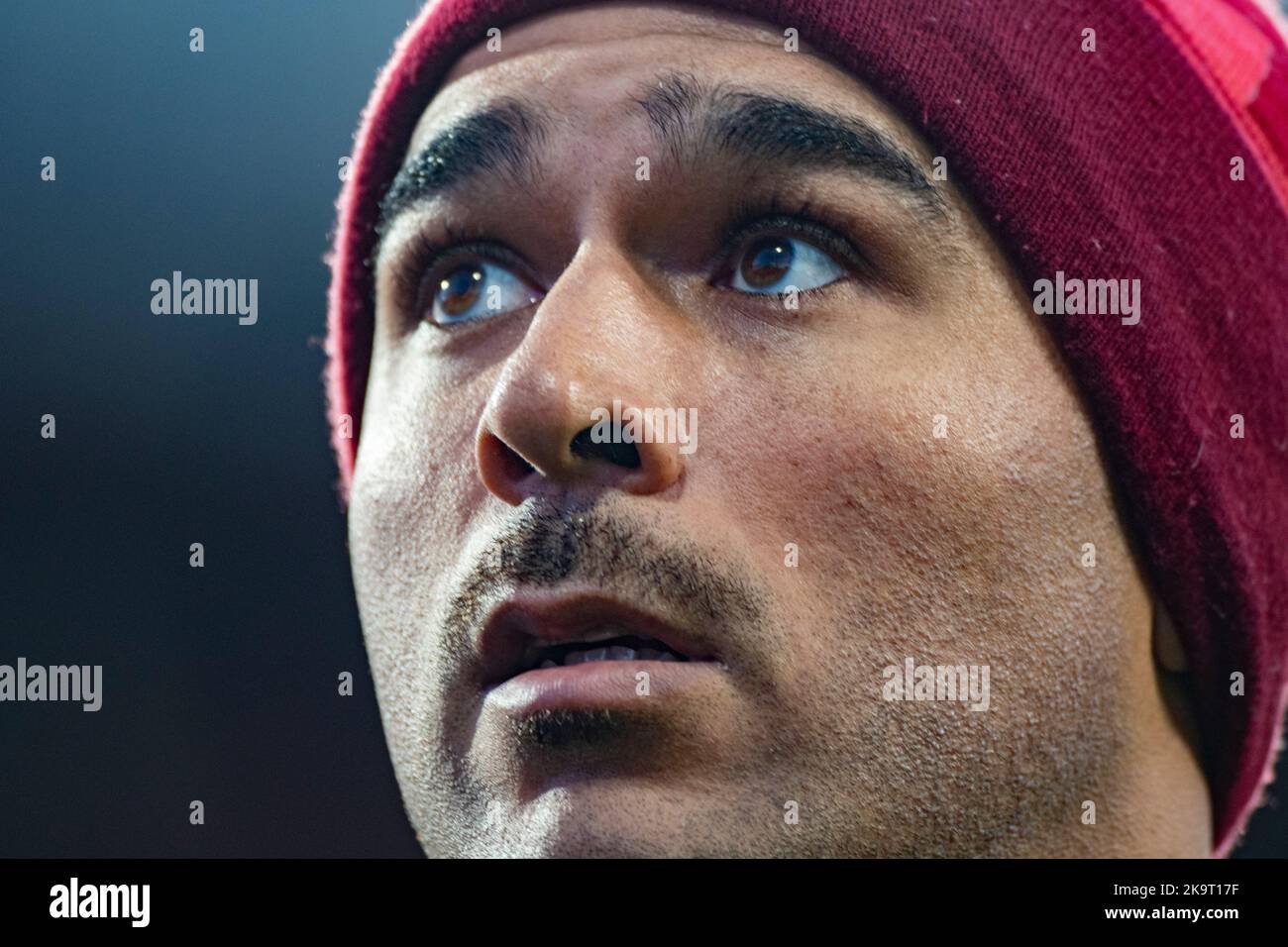 Limerick, Ireland. 30th Oct, 2022. Simon Zebo of Munster during the ...