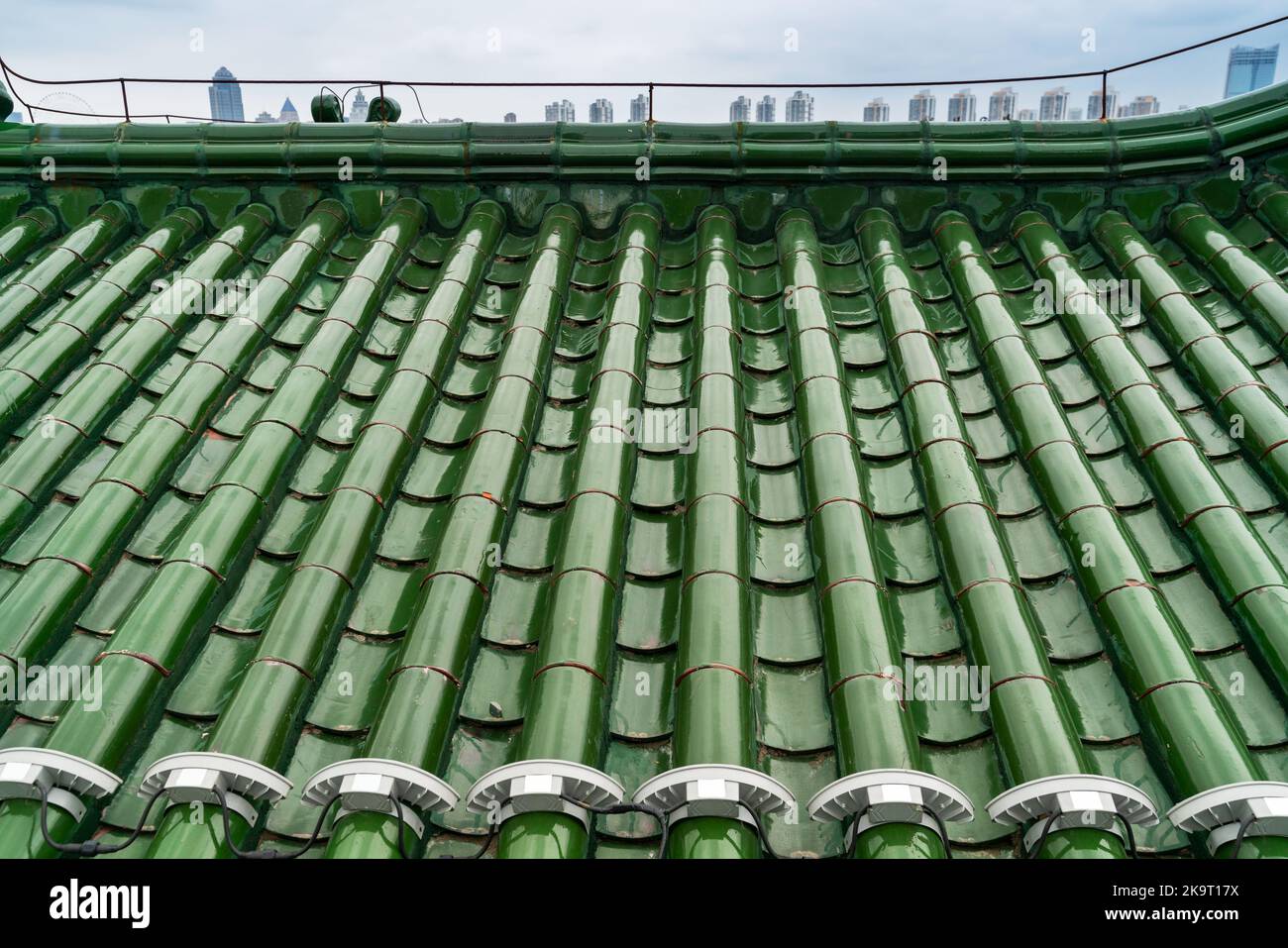 Dark clay tiles hi-res stock photography and images - Alamy