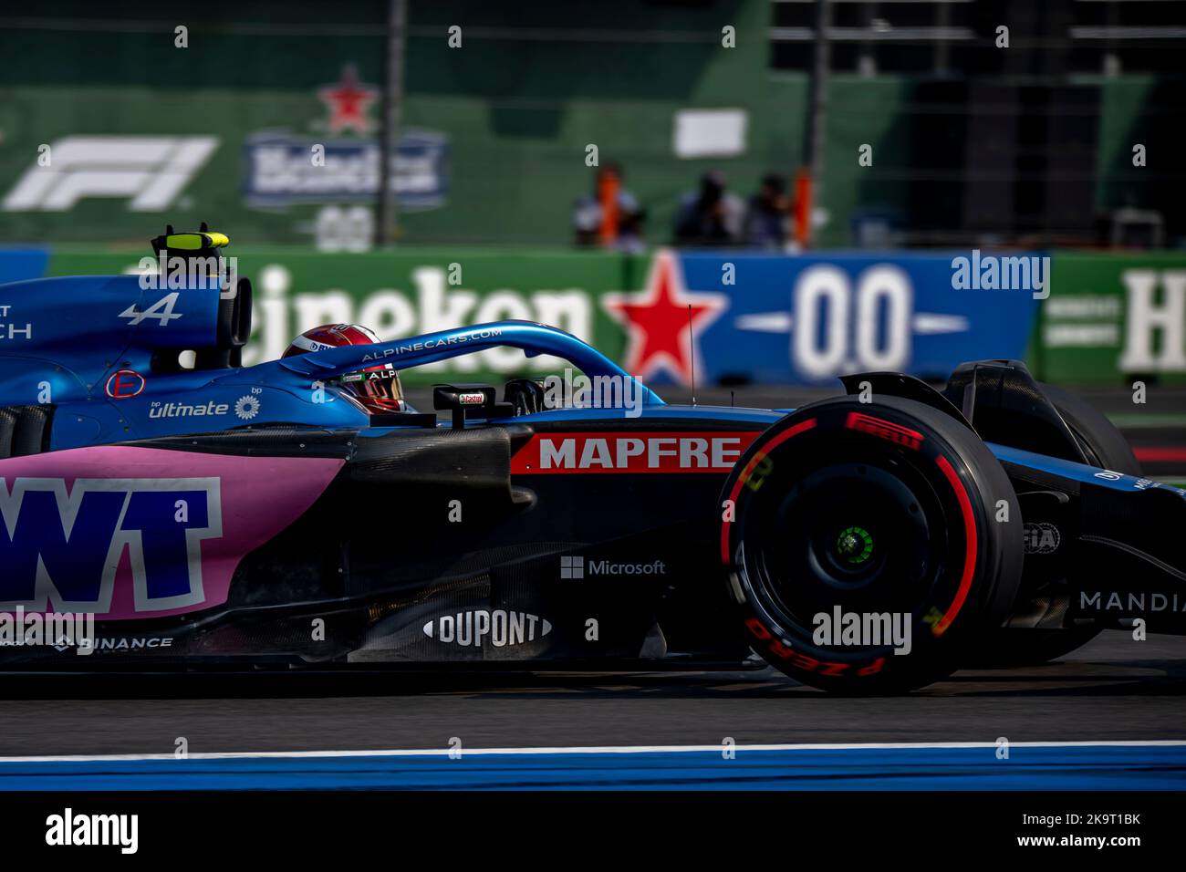 Mexico City, Mexico, 30th Oct 2022, Fernando Alonso, from Spain ...