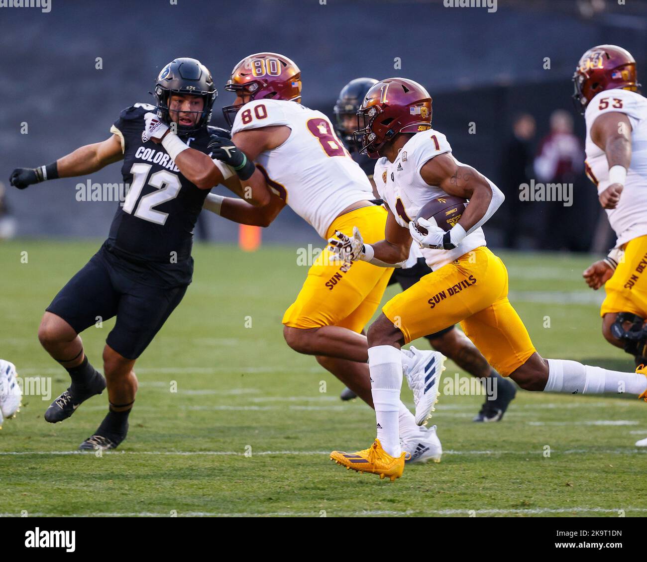 October 29, 2022: Arizona State Sun Devils running back Xazan Valladay ...