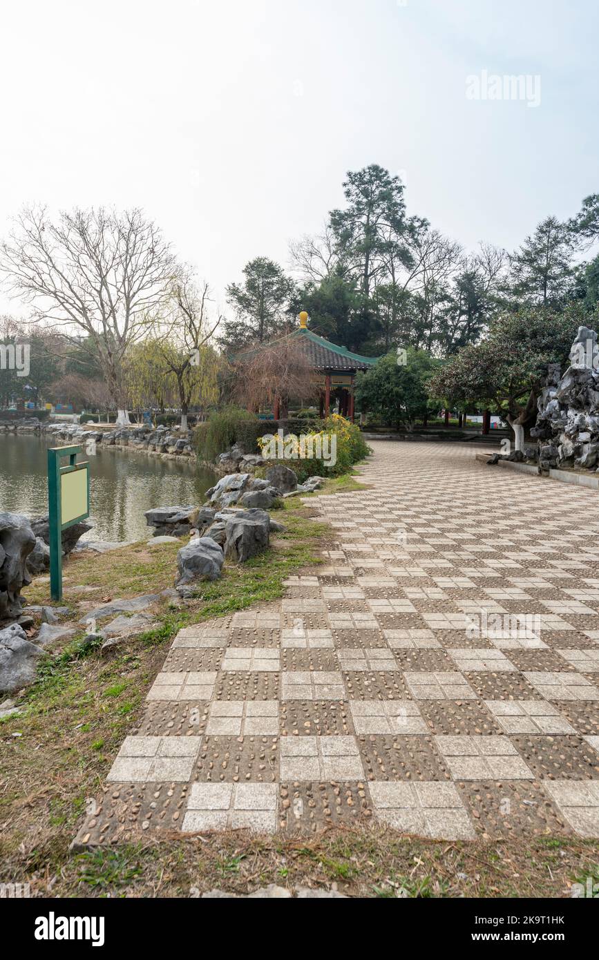 garden of southern Changjiang delta in China Stock Photo - Alamy