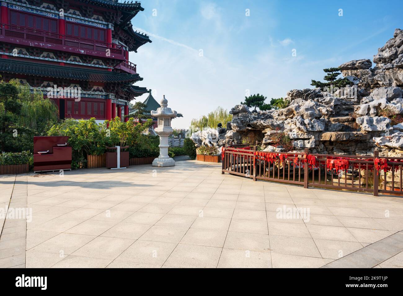 garden of southern Changjiang delta in China Stock Photo - Alamy