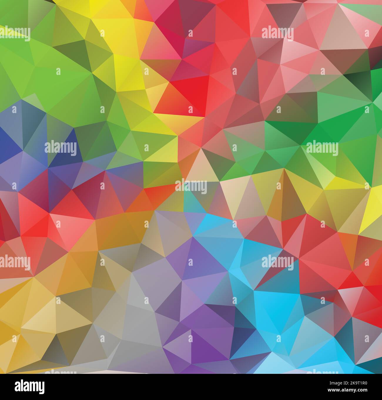 Abstract Decorative Vector Background With Triangular Polygons Stock Vector Image And Art Alamy