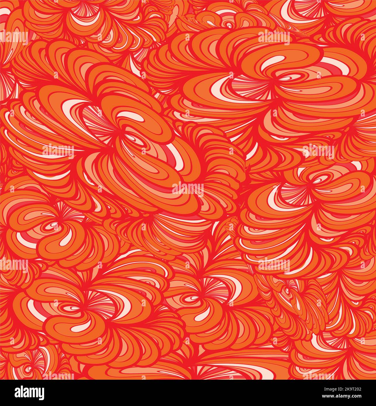 Abstract ornaments, seamless decorative pattern. Vector illustration ...