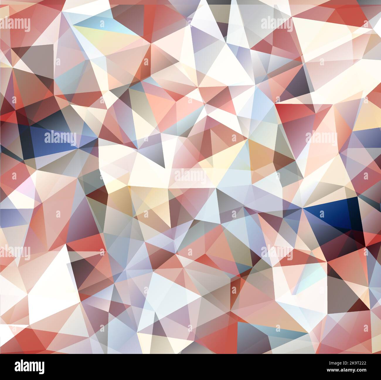 Abstract decorative vector background with triangular polygons Stock ...