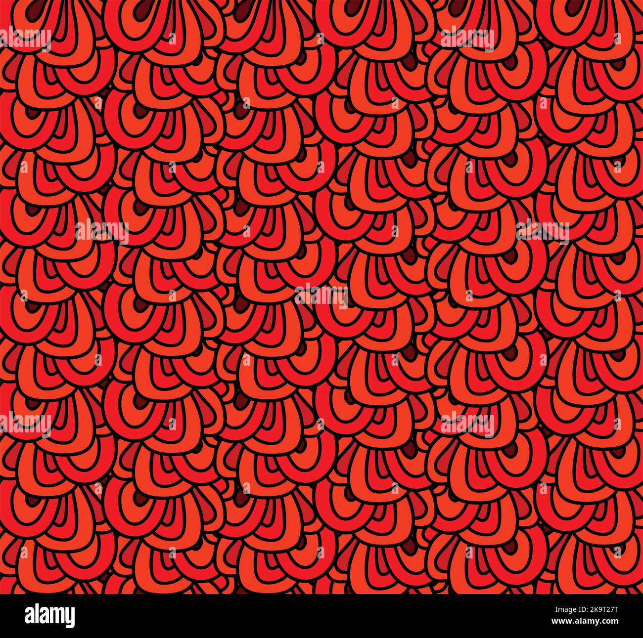 Abstract ornaments, seamless decorative pattern. Vector illustration ...