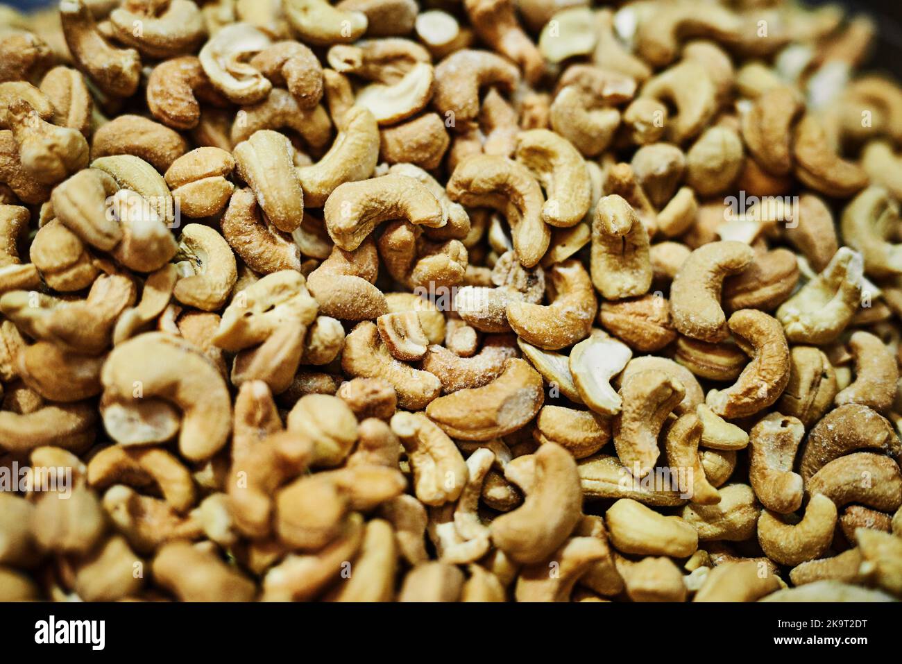 Im nuts about nuts. numerous amounts of nuts being displayed at a ...