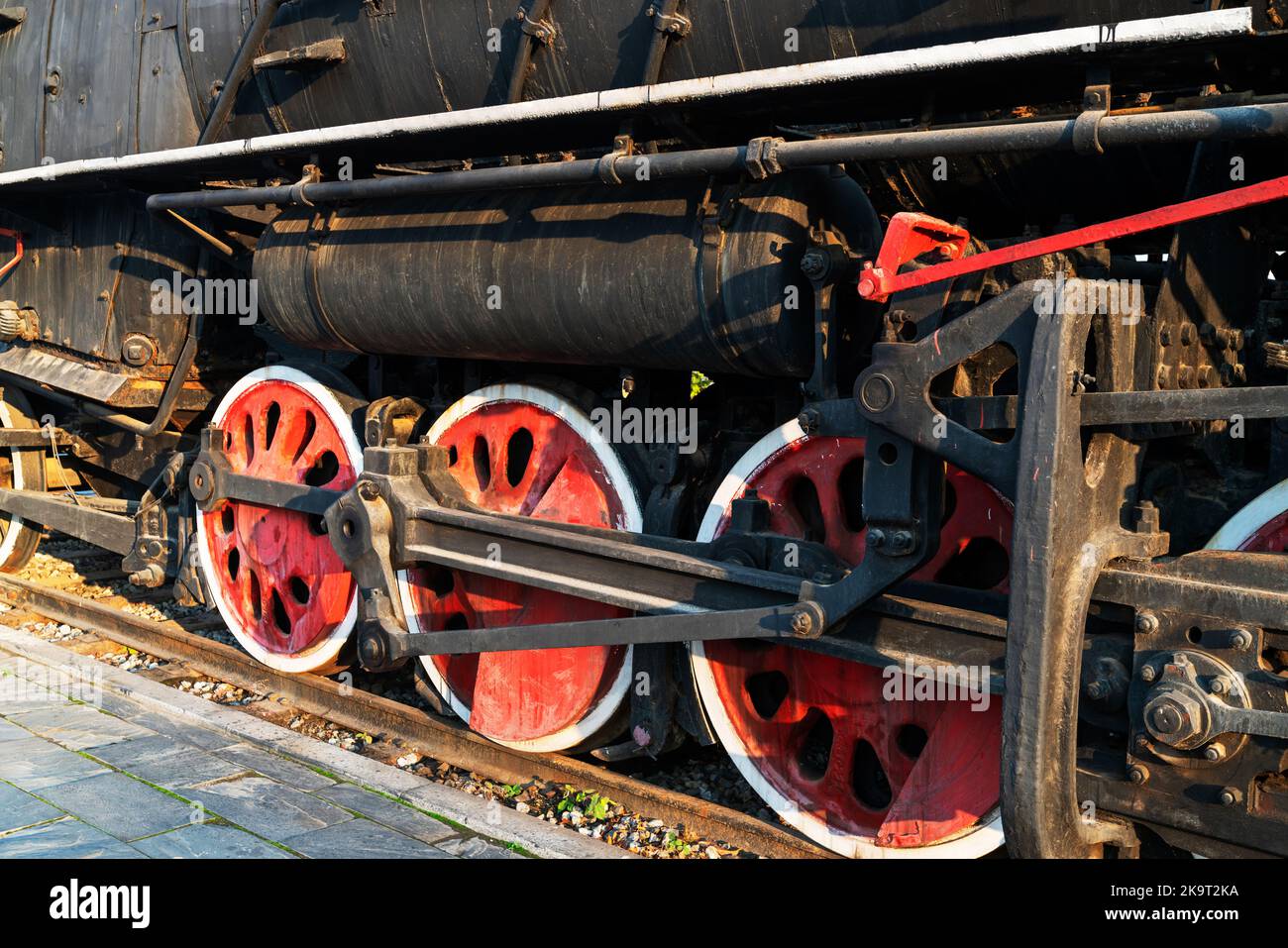 Freight car undercarriage hi-res stock photography and images - Alamy