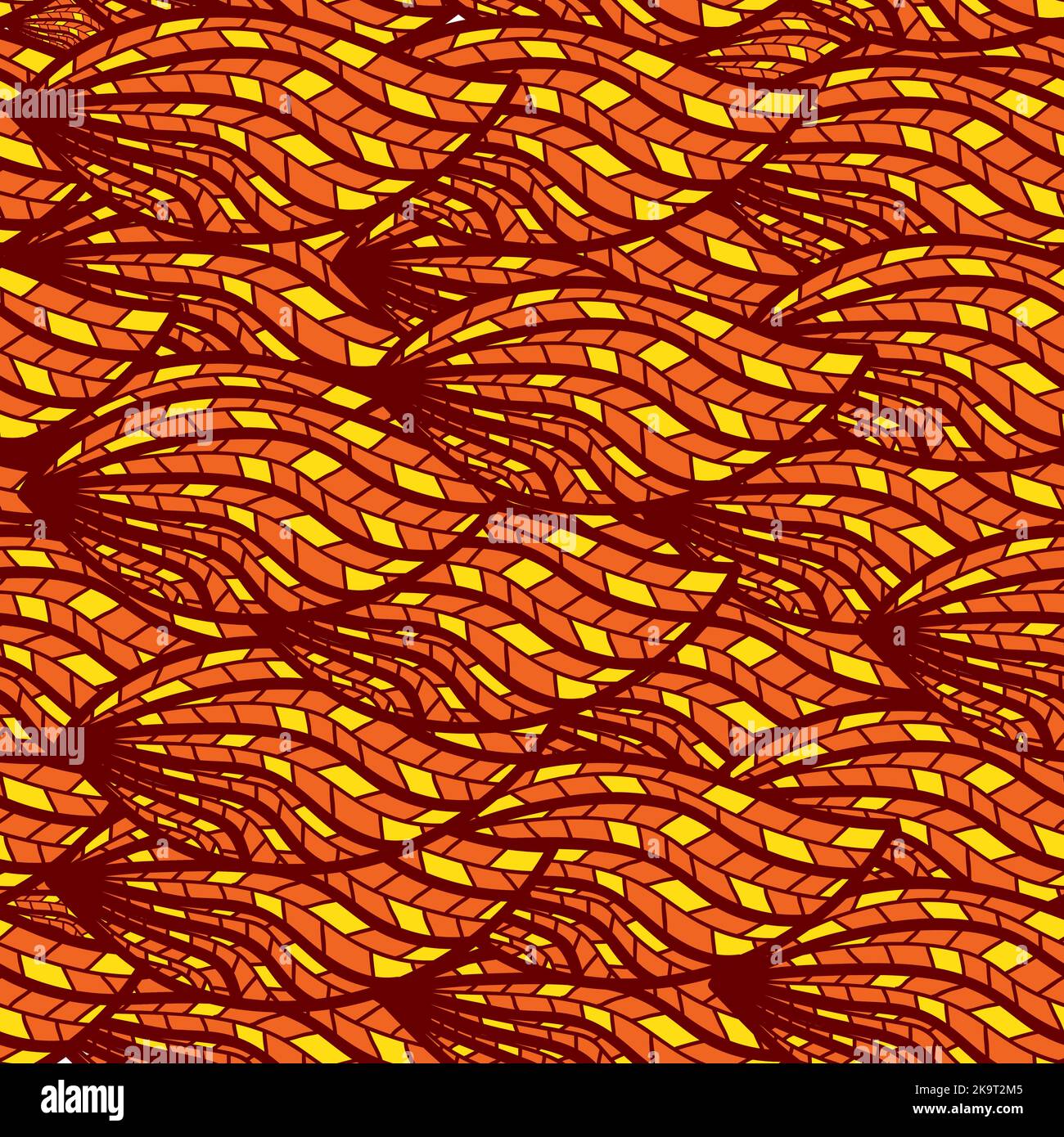 Abstract ornaments, seamless decorative pattern. Vector illustration ...