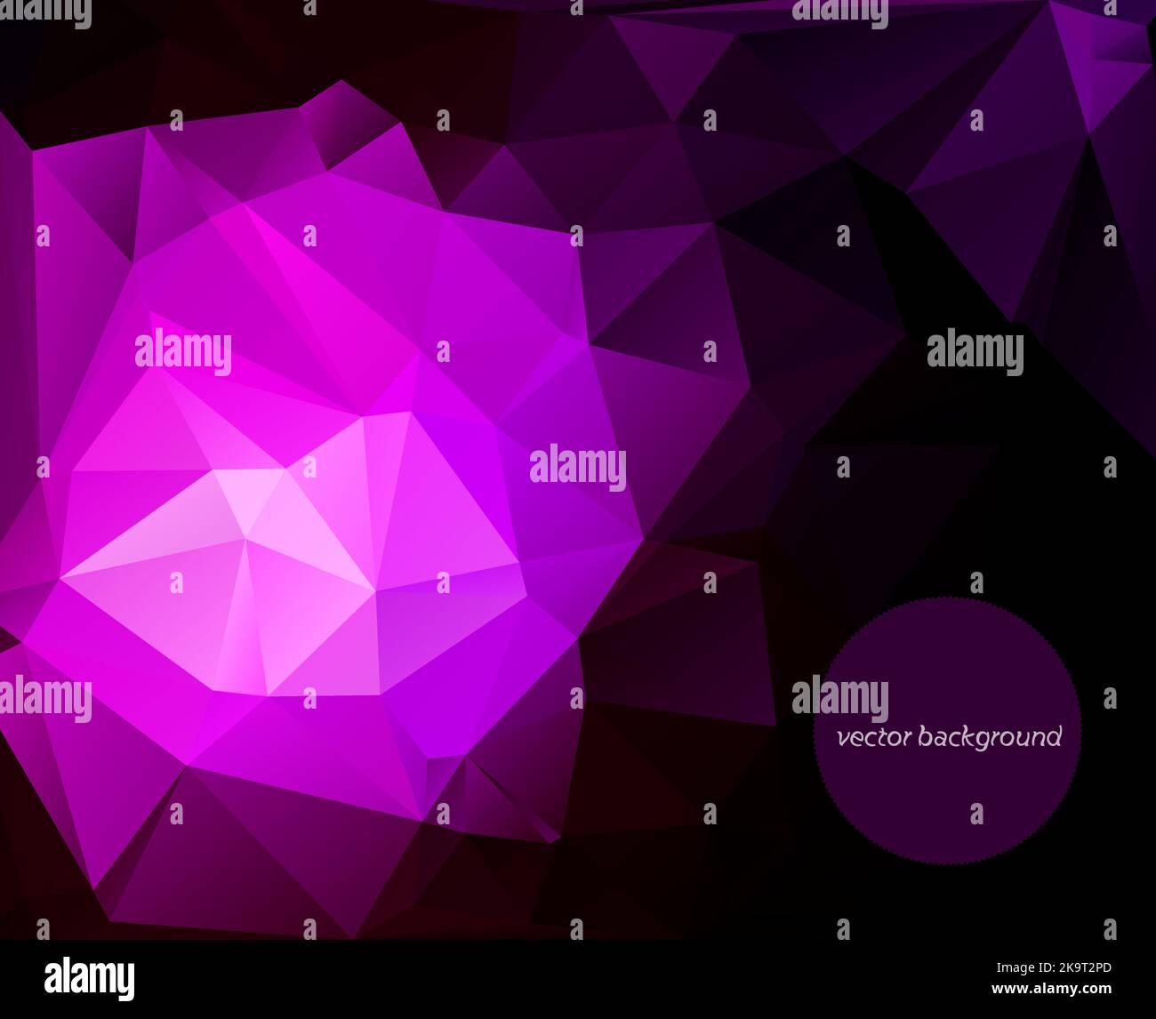 Abstract decorative vector background with triangular polygons Stock Vector Image & Art - Alamy