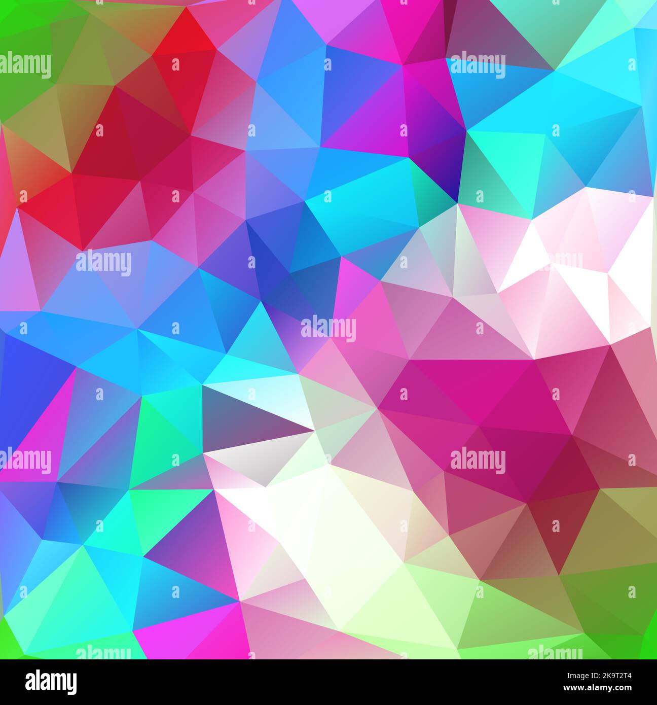 Abstract decorative vector background with triangular polygons Stock ...