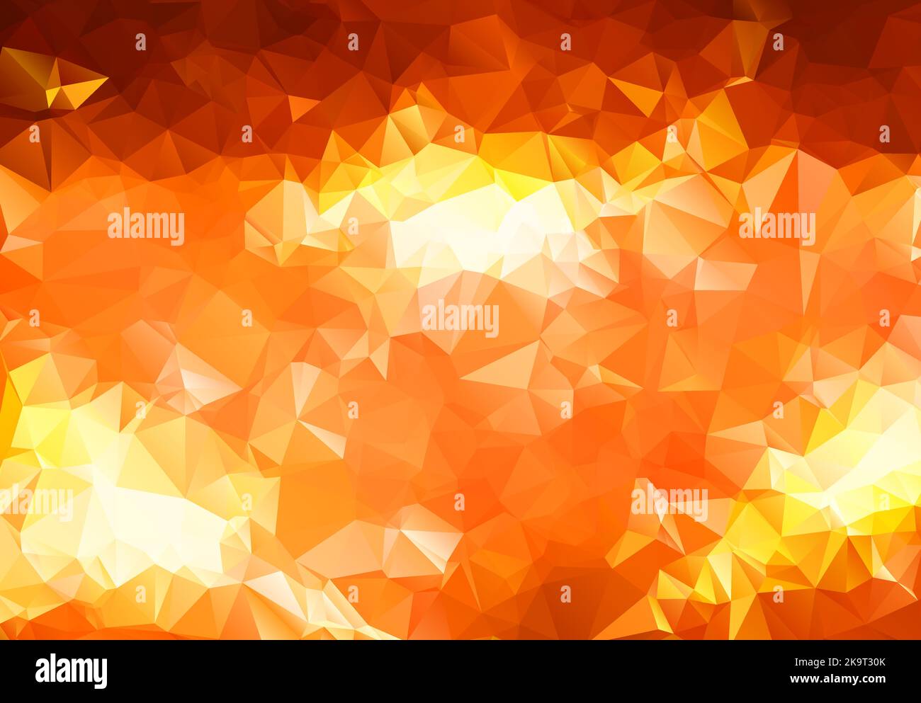 Abstract geometric background of triangular polygons. Vector ...