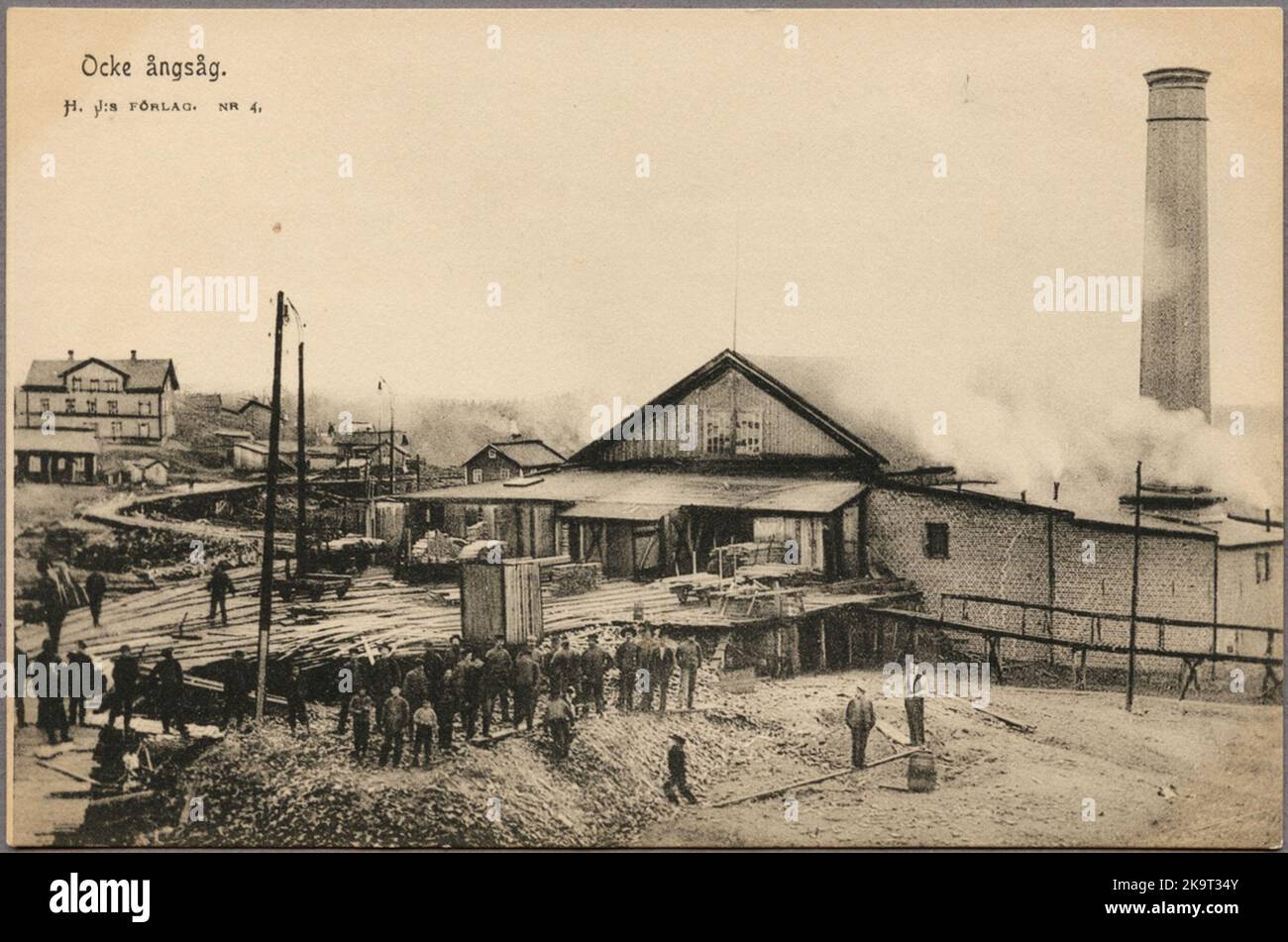 The steam saw in Ocke Stock Photo - Alamy