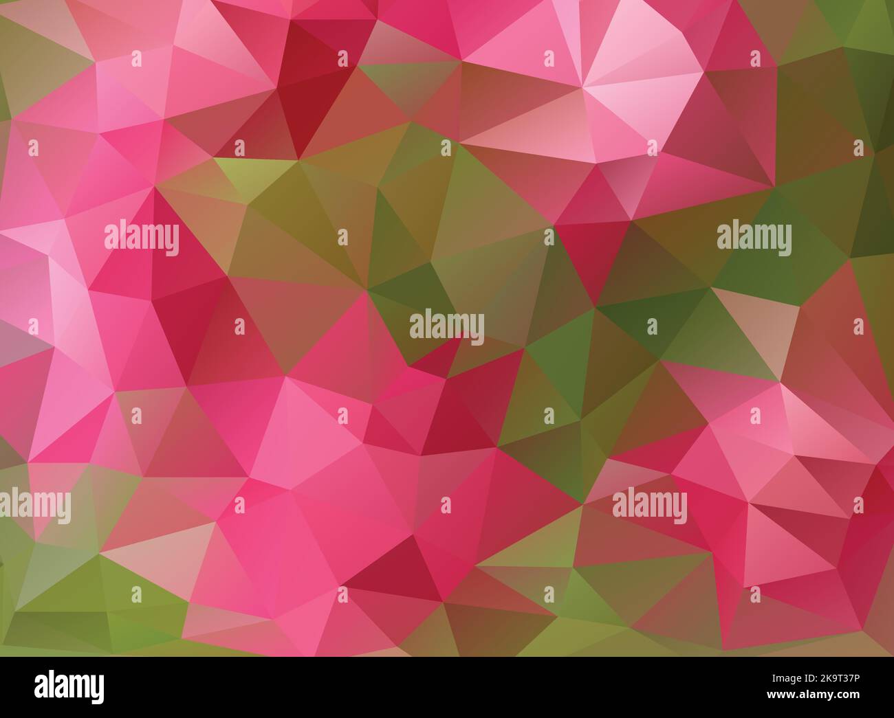 Abstract decorative vector background with triangular polygons Stock ...