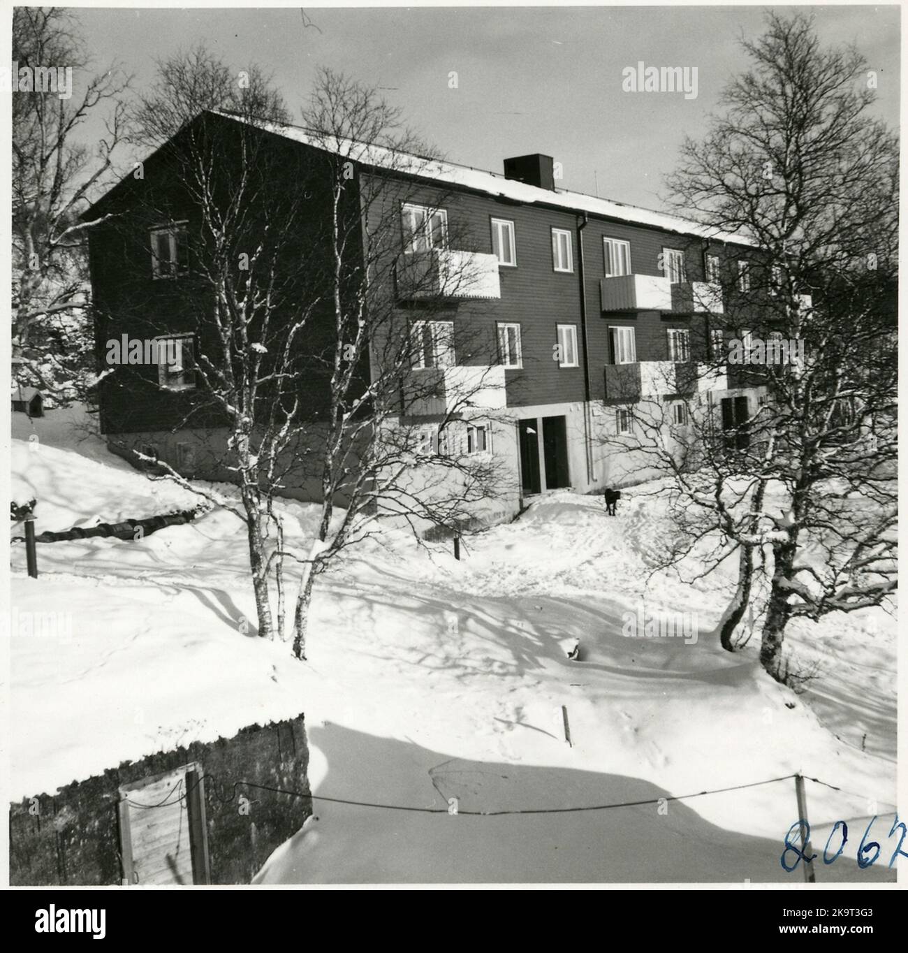 Residential house 9L, Storlien Stock Photo - Alamy