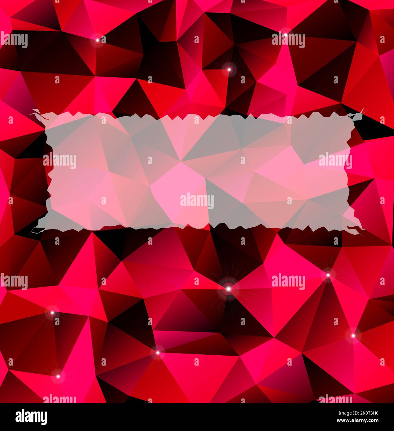 Abstract decorative vector background with triangular polygons Stock ...