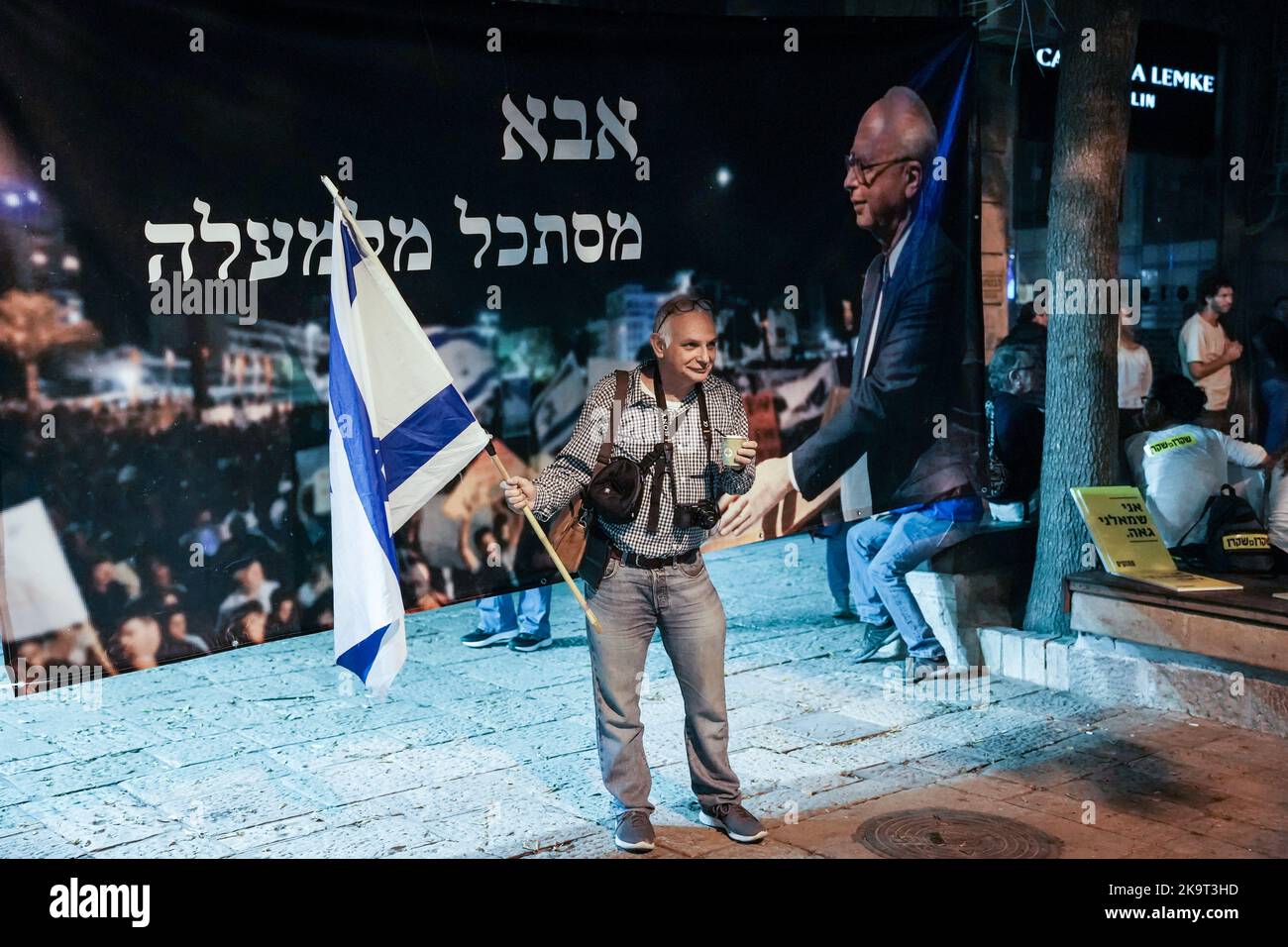 Jerusalem, Israel. 29th Oct, 2022. The Israeli Labor Party stages the ...