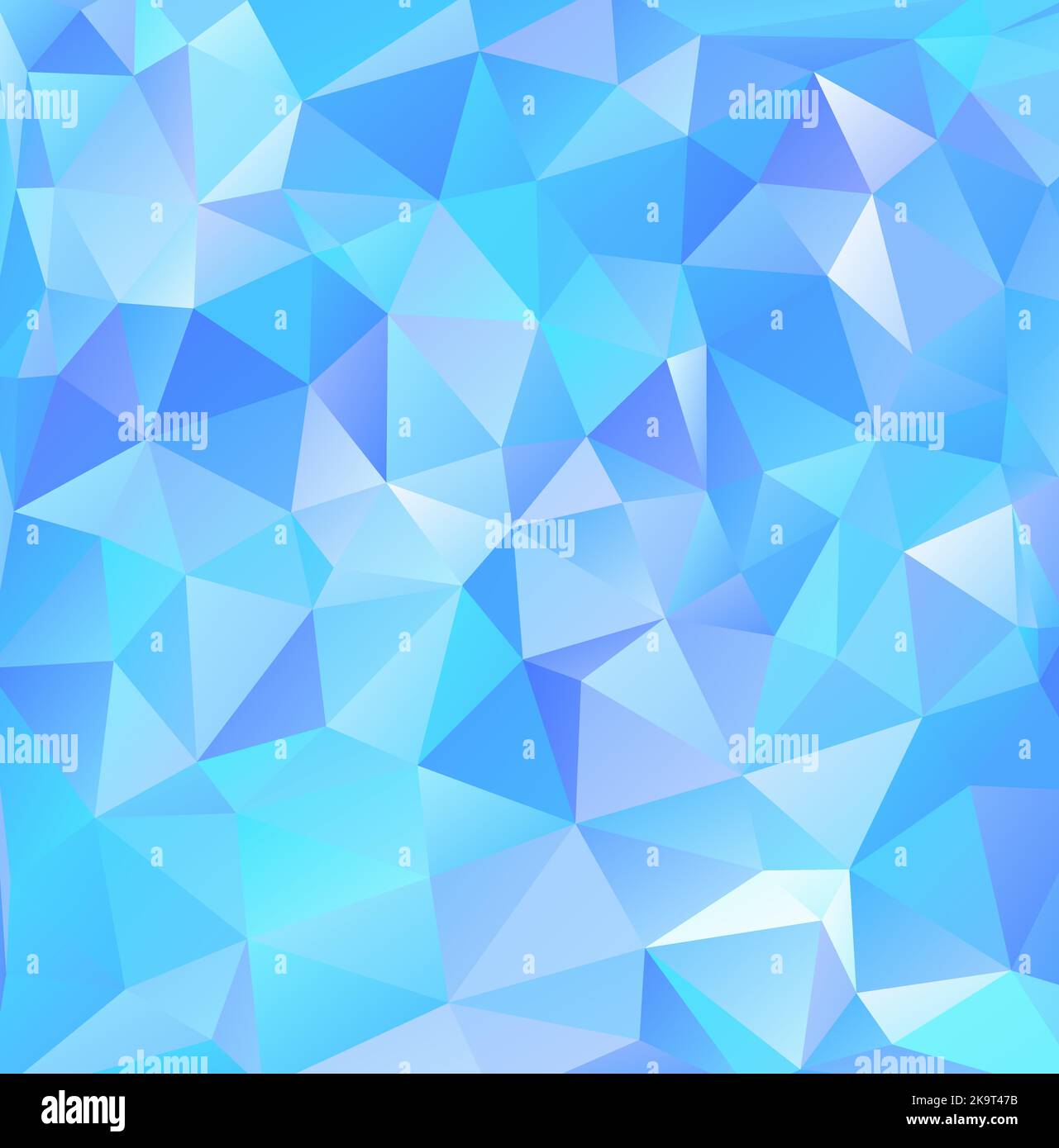 Abstract decorative vector background with triangular polygons Stock ...
