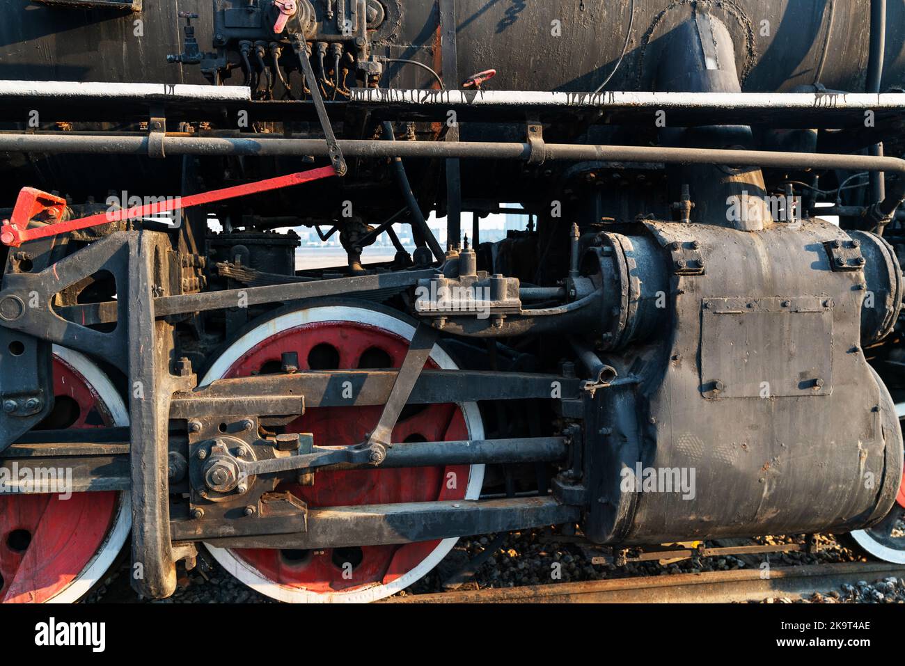 Freight car undercarriage hi-res stock photography and images - Alamy