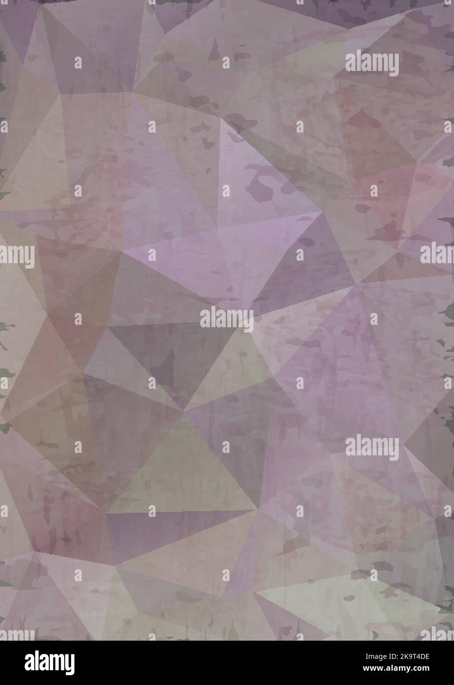 Abstract decorative vector background with triangular polygons Stock ...