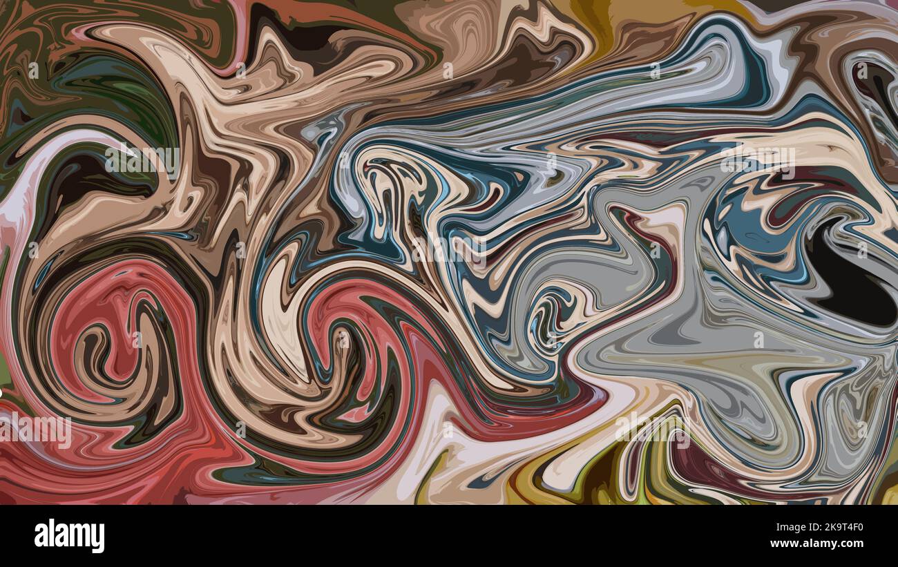 abstract colorful fluid as background Stock Photo - Alamy