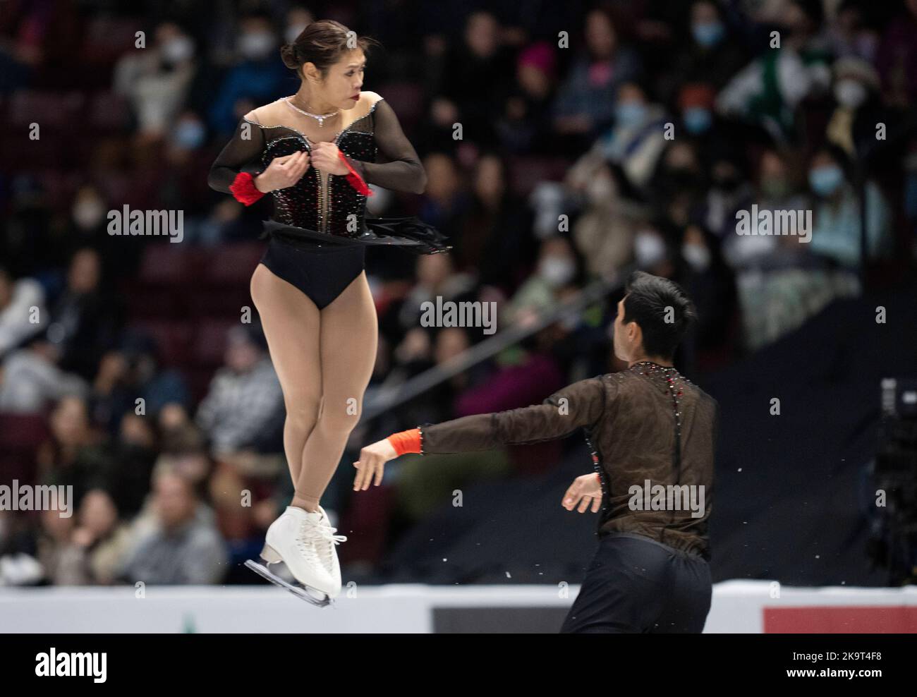 October 28, 2022, Mississauga, ON, Canada: Emily Chan and Spencer Akira ...