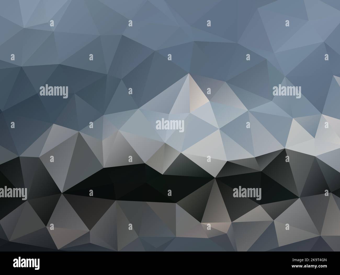 Abstract decorative vector background with triangular polygons Stock ...