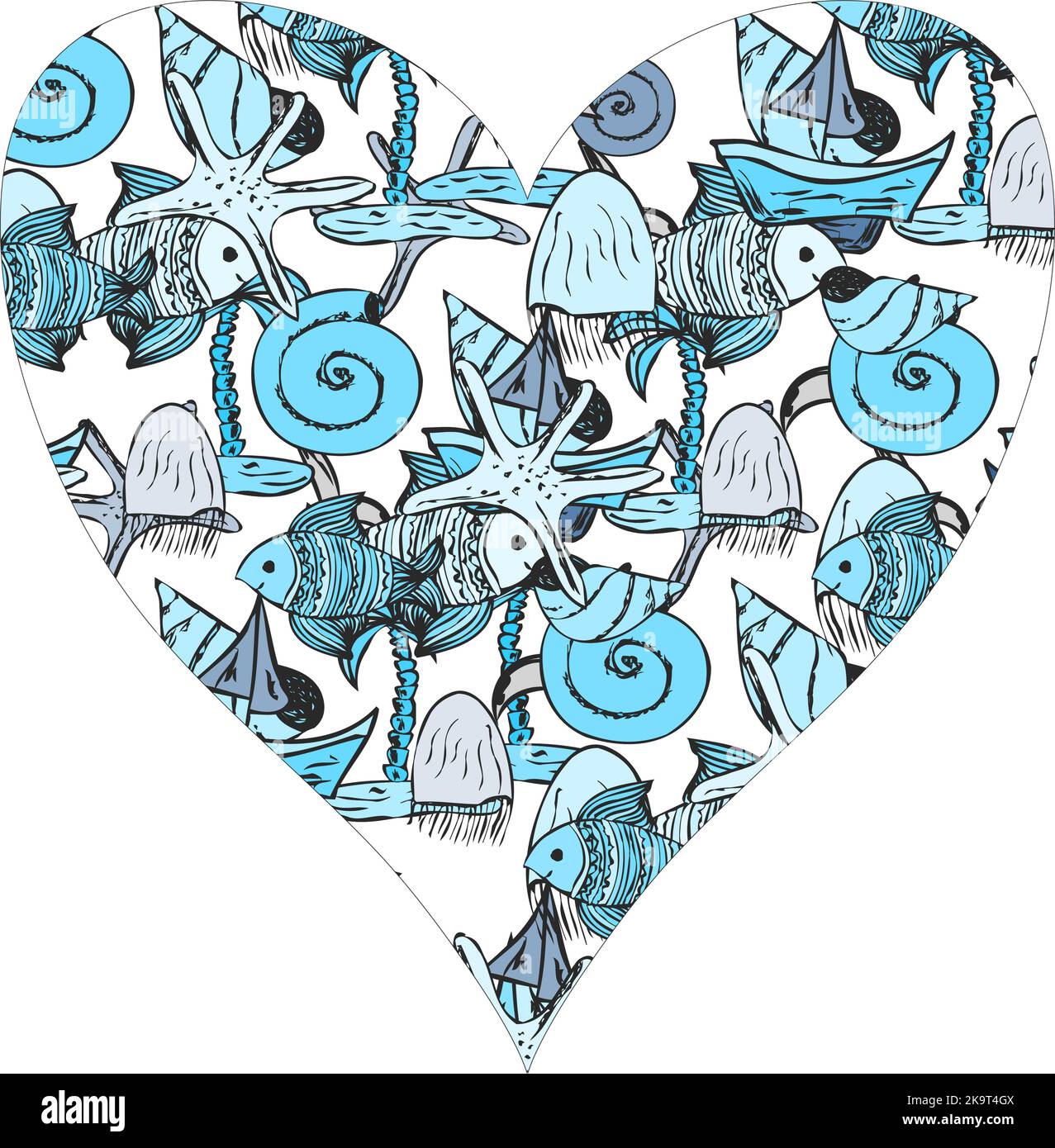 Clam shells Stock Vector Images - Alamy