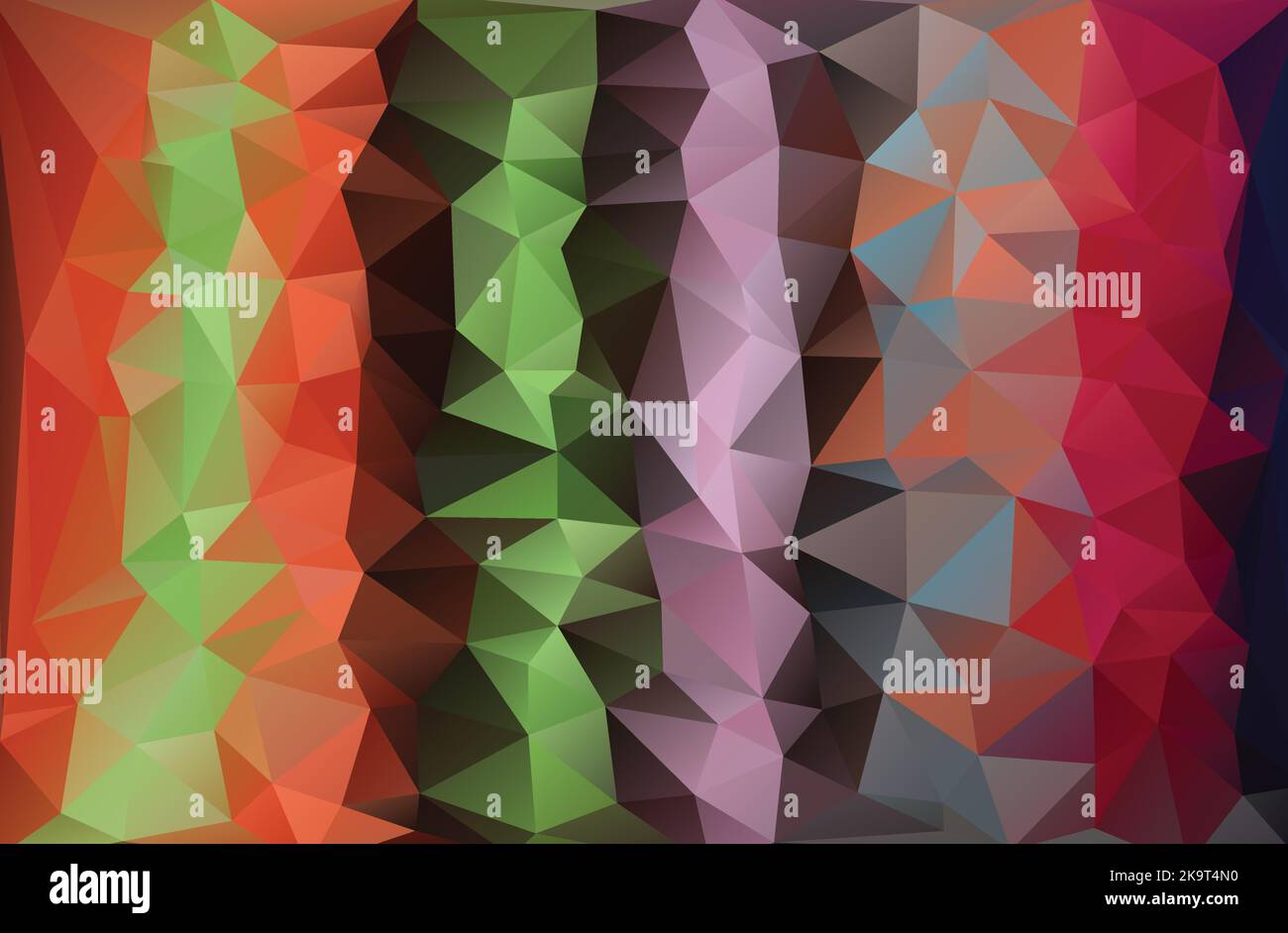 Abstract decorative vector background with triangular polygons Stock ...