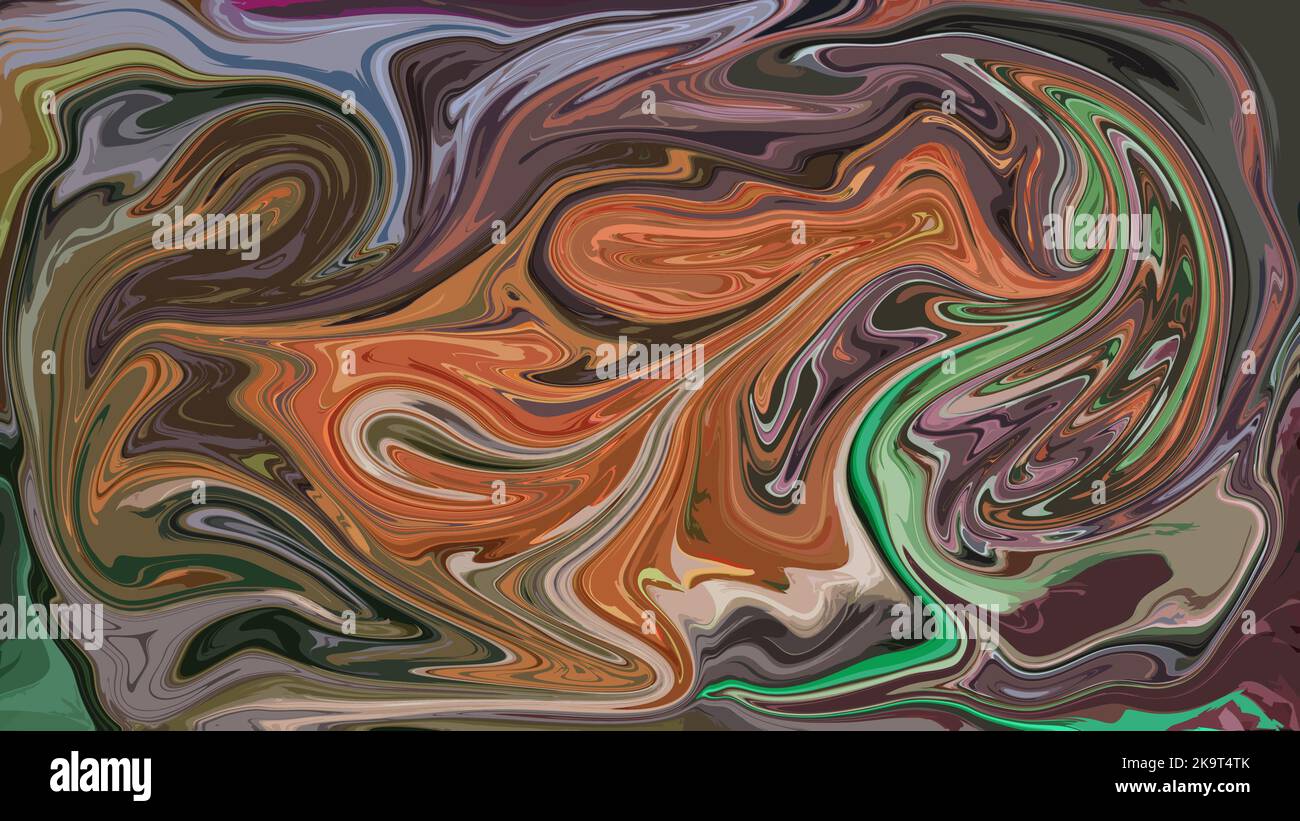 abstract colorful fluid as background Stock Photo - Alamy