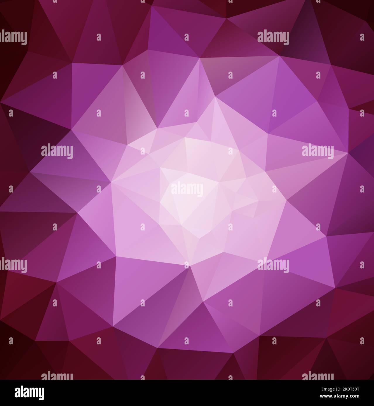Abstract decorative vector background with triangular polygons Stock ...