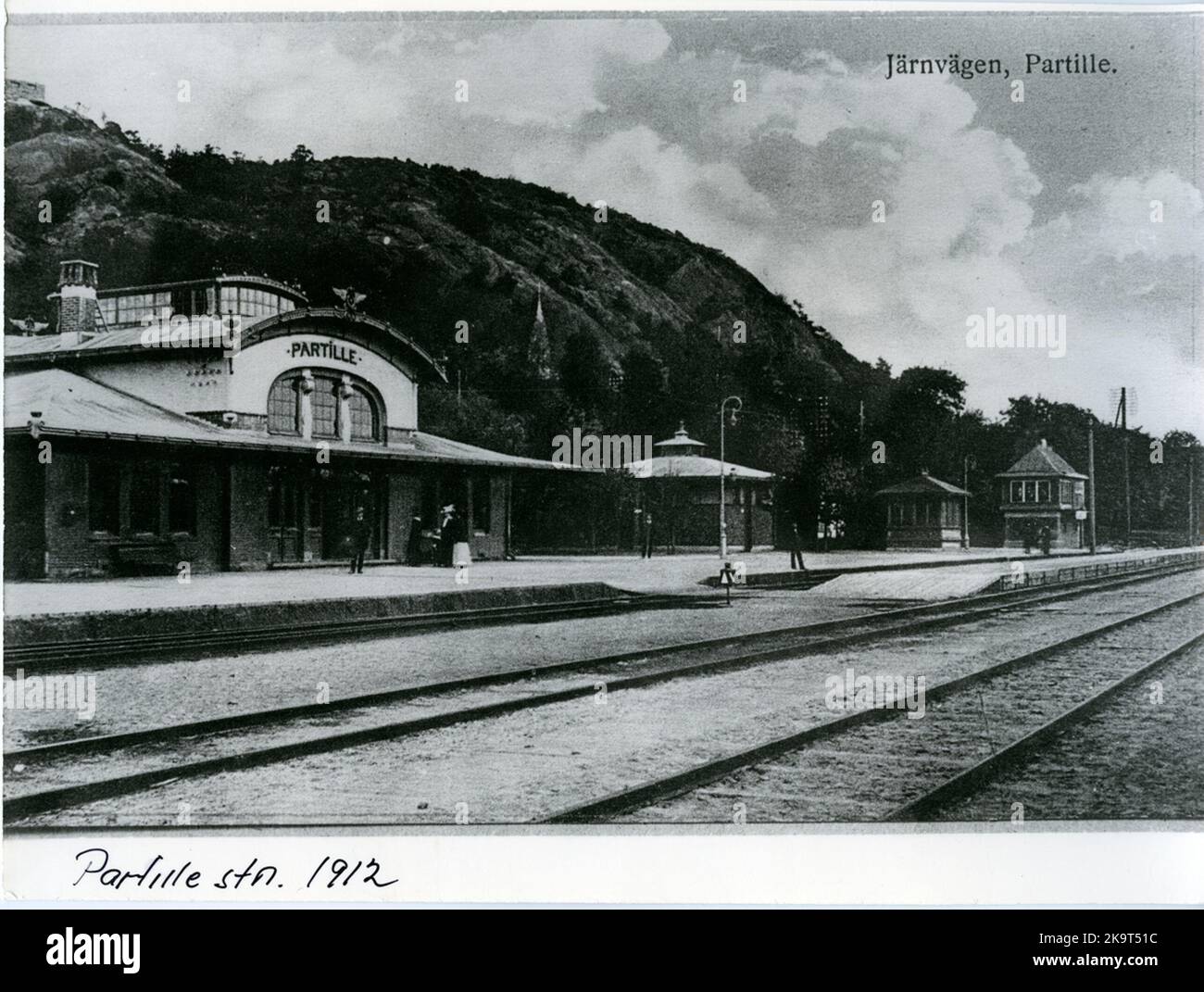 Partille Station.statens Railways Stock Photo - Alamy