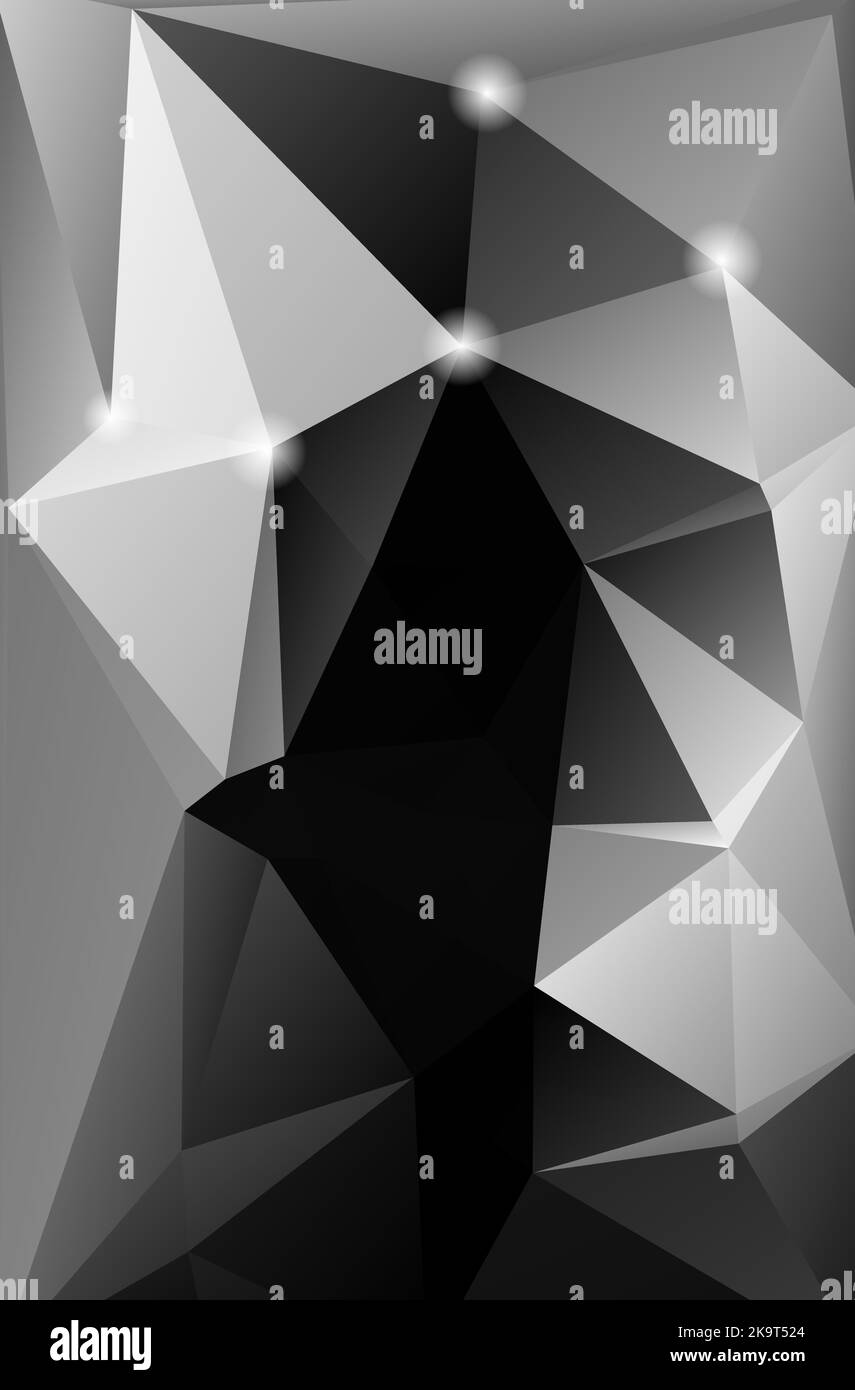 Triangular shaped Black and White Stock Photos & Images - Alamy