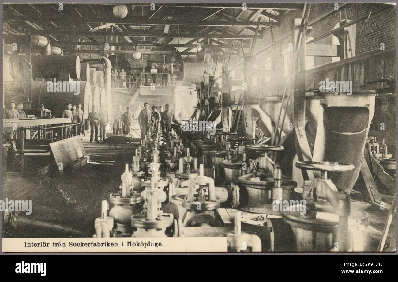 Interior of sugar factory Stock Photo - Alamy