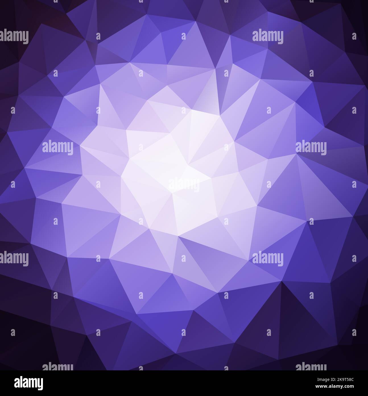 Abstract decorative vector background with triangular polygons Stock ...