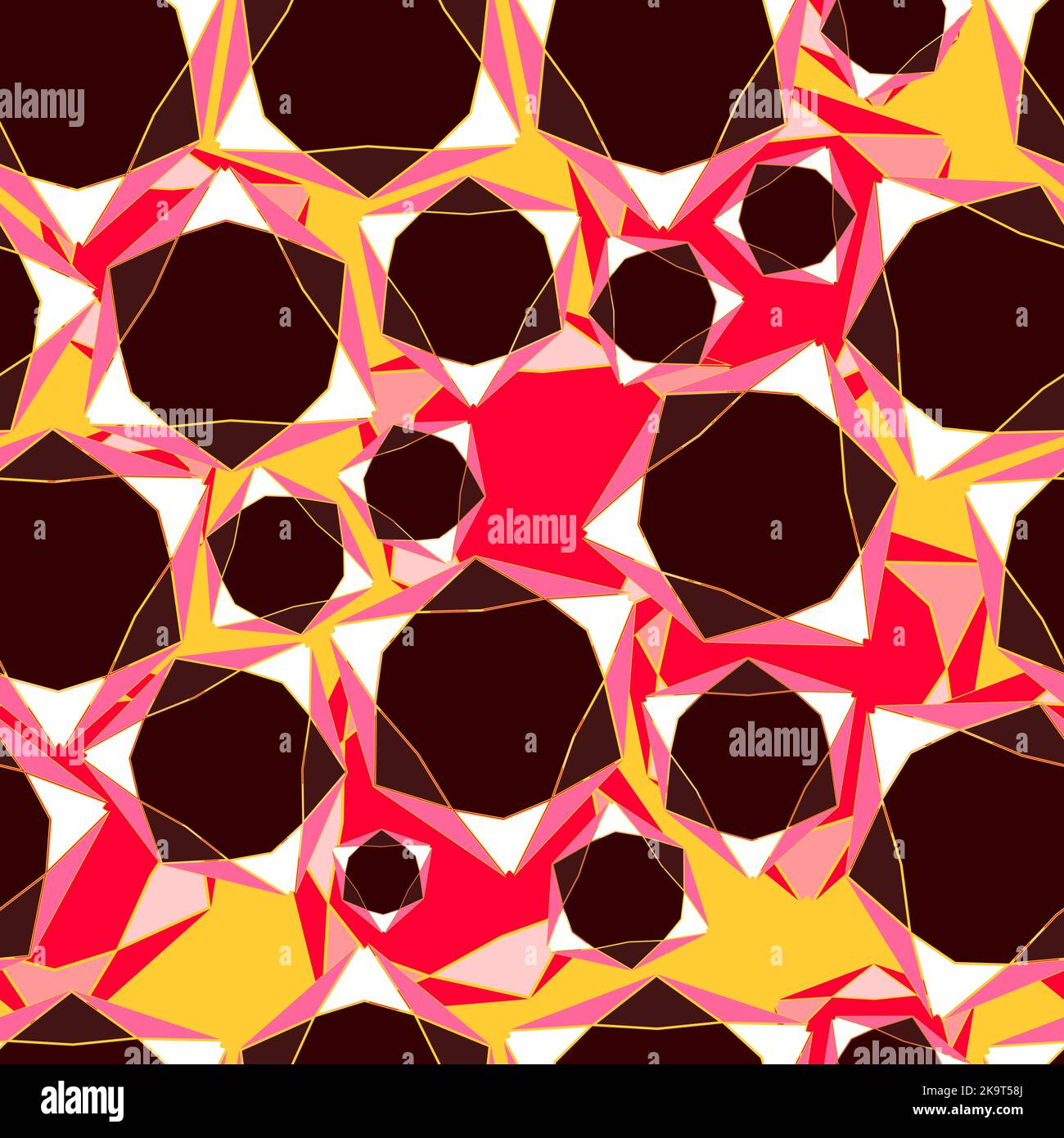 Abstract ornaments, seamless decorative pattern. Vector illustration ...