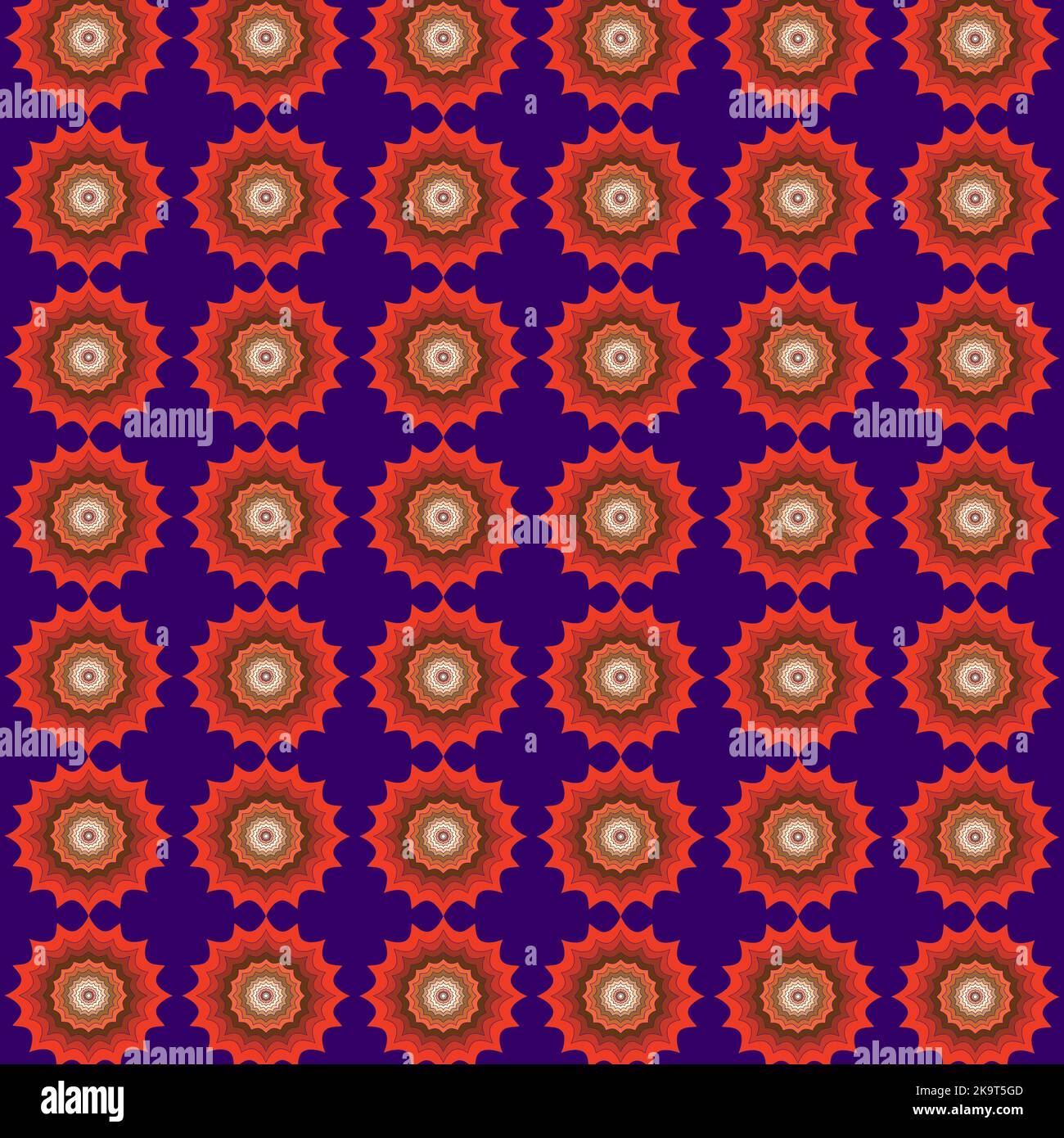 Abstract ornaments, seamless decorative pattern. Vector illustration ...