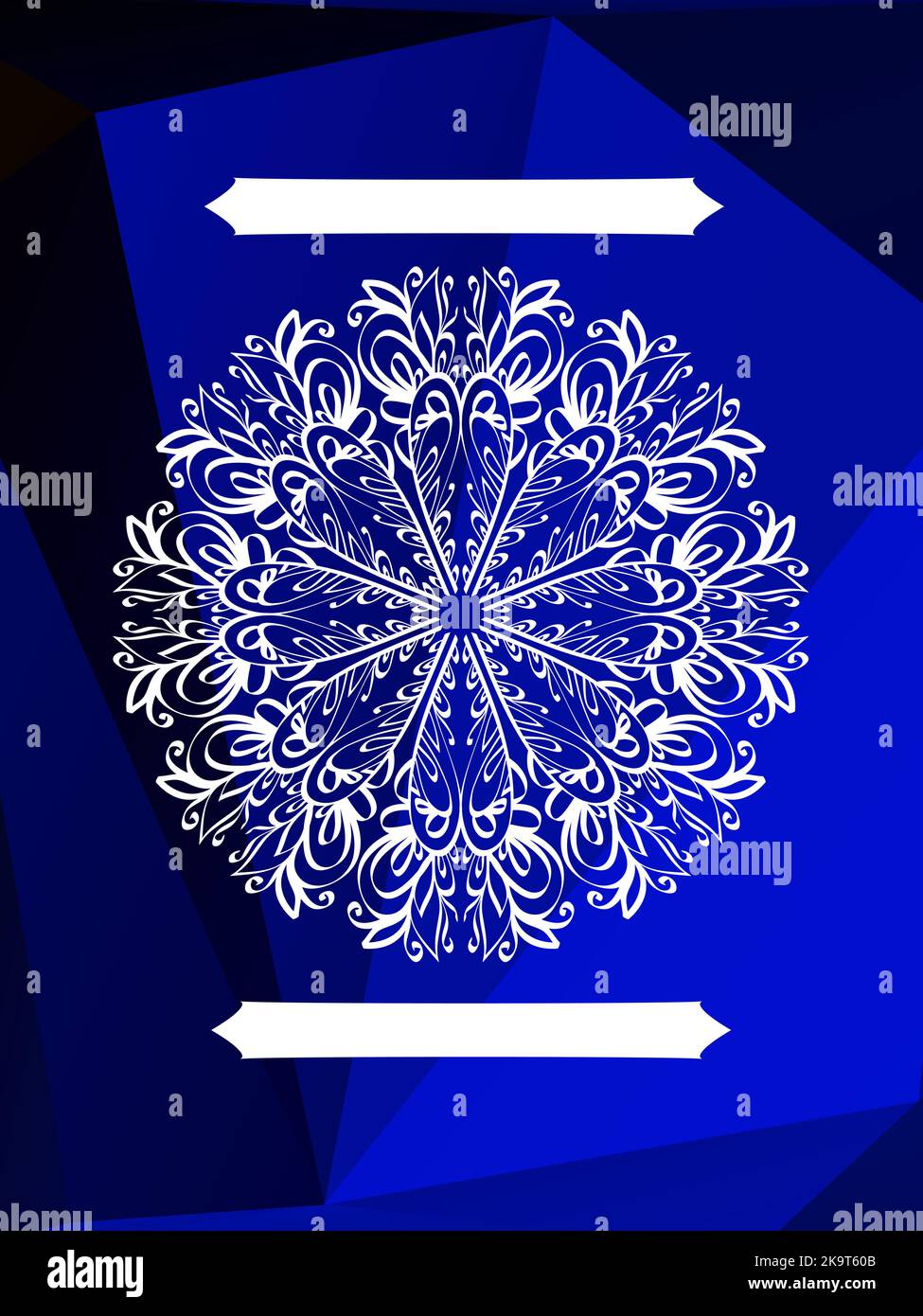 Abstract decorative vector background with triangular polygons Stock ...