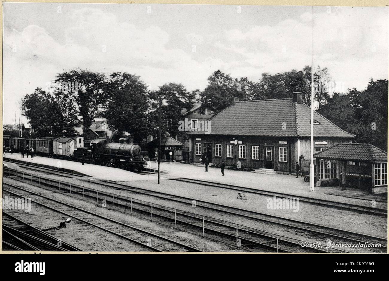 Sävsjö station did not electrified in 1933 when the electrification was ...