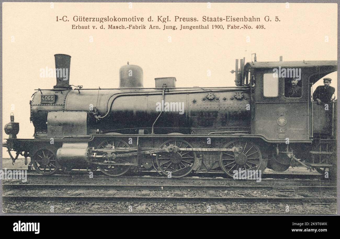 Prussian state railway hi-res stock photography and images - Alamy