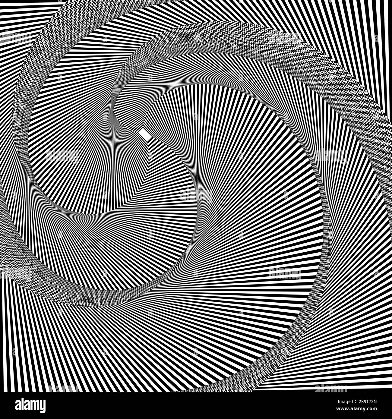 Abstract twisted background. Distorted lines. Twisted stripes Stock ...