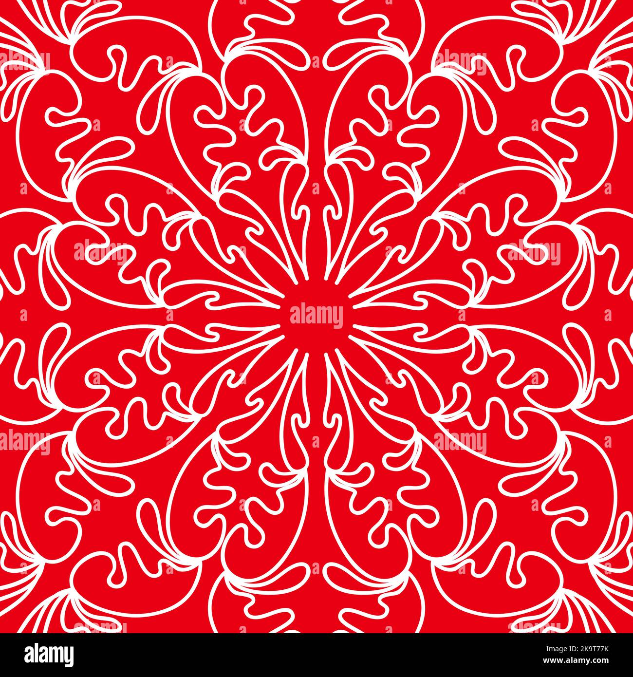 Abstract ornaments, seamless decorative pattern. Vector illustration ...