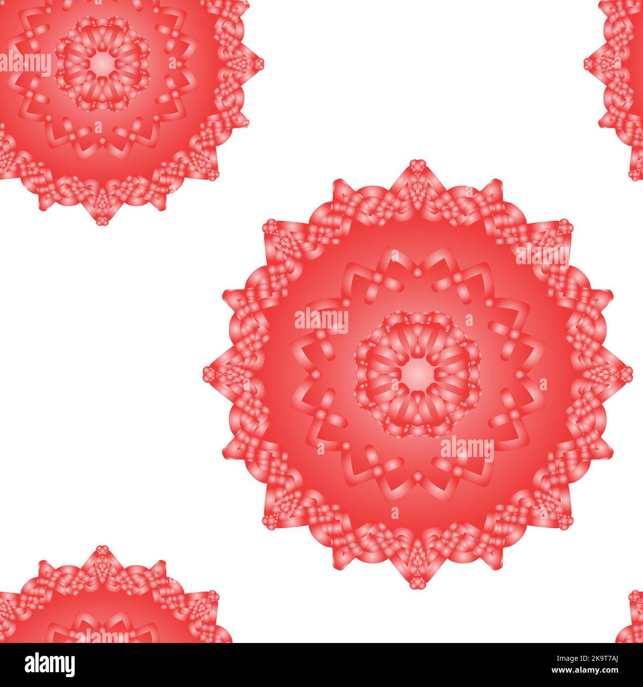 Abstract ornaments, seamless decorative pattern. Vector illustration ...