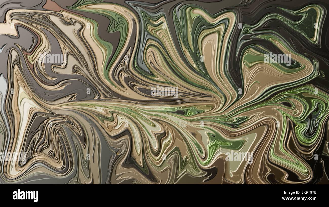 Abstract 3D colorful liquid as background Stock Photo - Alamy