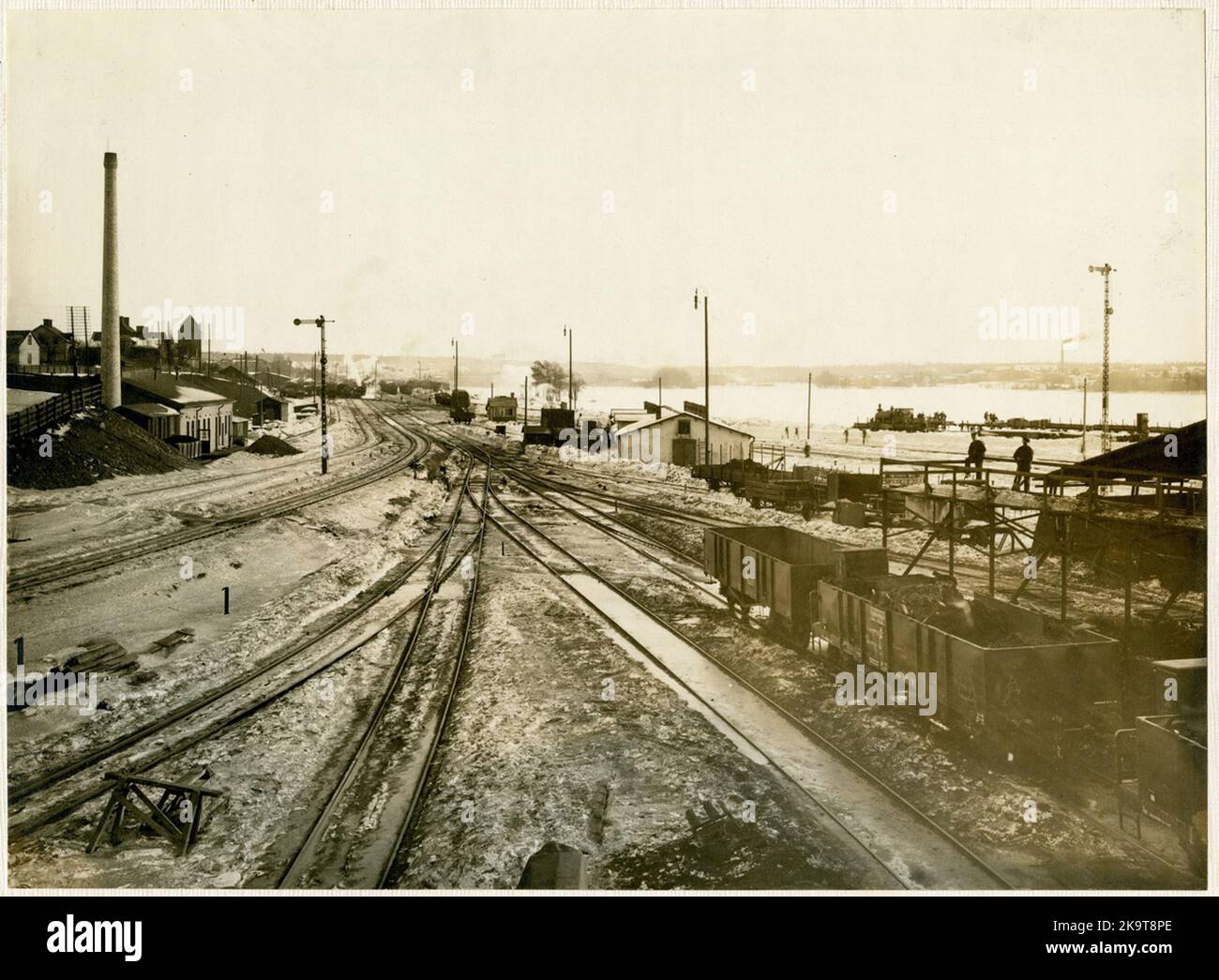 The yard resort, the northern entrance Stock Photo - Alamy