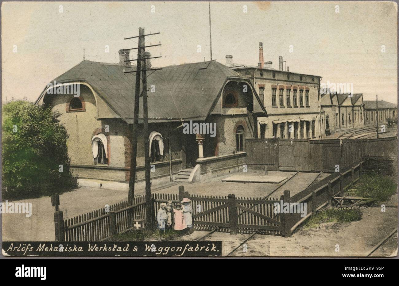 Arlöv's mechanical workshop Stock Photo - Alamy