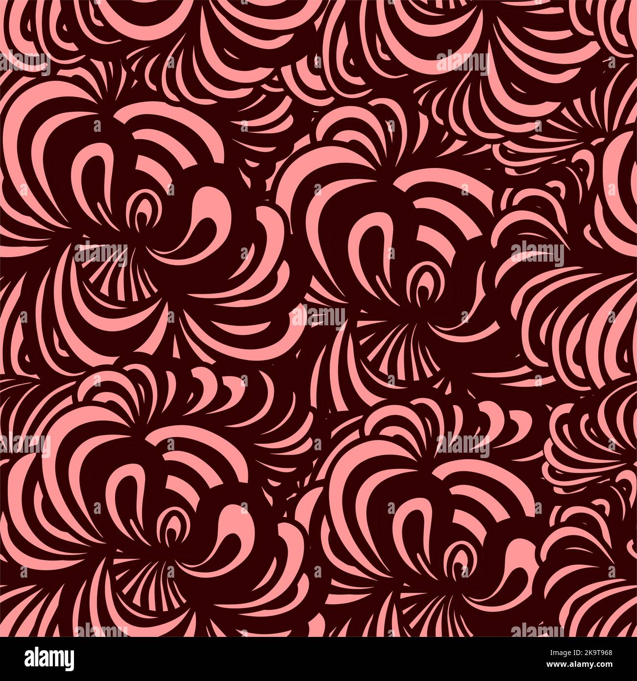 Abstract ornaments, seamless decorative pattern. Vector illustration ...